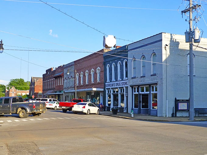 These brick storefronts have witnessed more change than your smartphone's operating system, yet somehow they look more reliable and certainly more permanent.