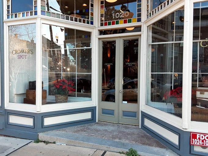 Those windows at Croaker's Spot have witnessed countless "first bite" faces – that moment when good seafood meets great expectations.