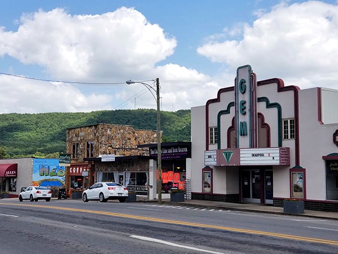 This lakeside community's main street feels like vacation every day, even for the lucky folks who live here.