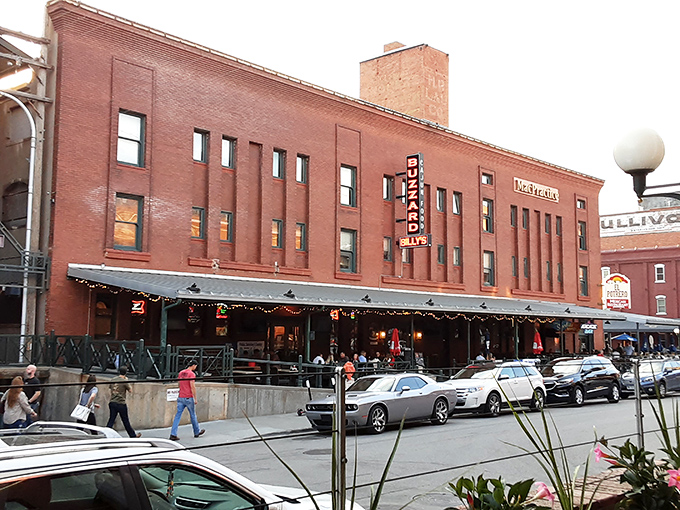 In Lincoln’s Haymarket District, brick warehouses find fresh purpose—none buzz louder than Buzzard Billy’s.