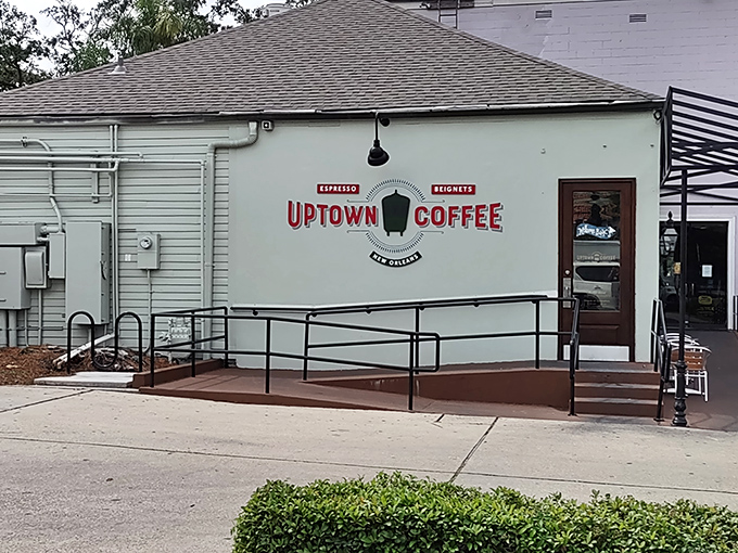 Sometimes the most honest coffee comes from the most straightforward, no-nonsense cafe designs.