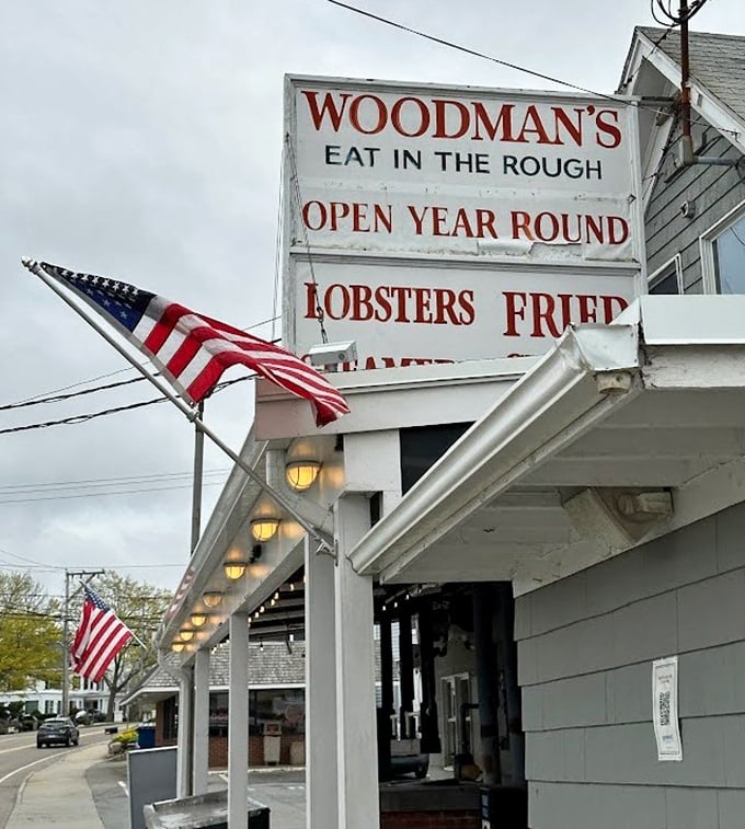 "Eat in the Rough" isn't just a slogan here – it's a way of life for serious seafood lovers.