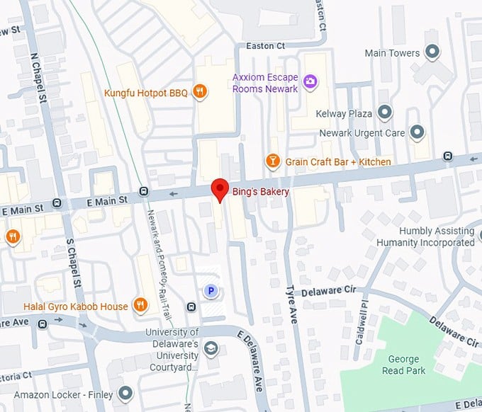 bing;'s bakery map