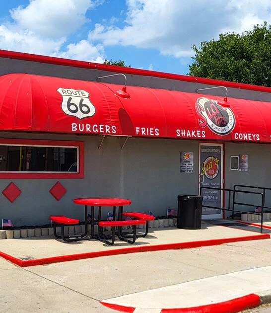 burger nostalgic diner oklahoma ftr