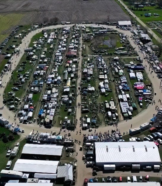 enormous flea market iowa ftr