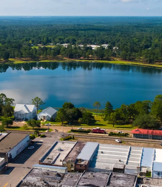 florida town postcard living ftr