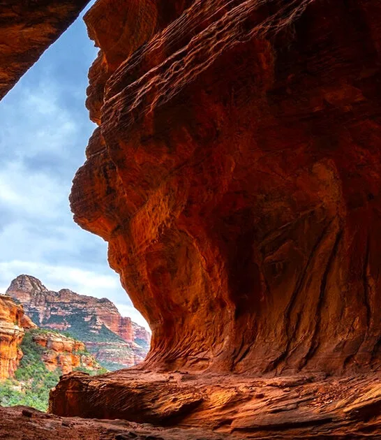 scenic postcard arizona view ftr