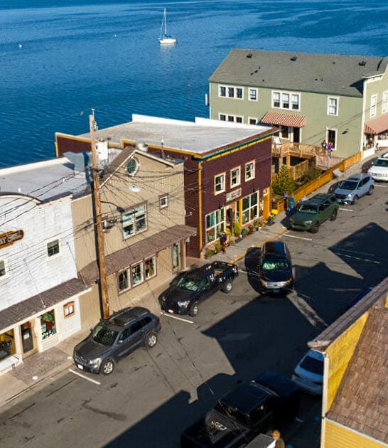 town washington seaside postcard ftr